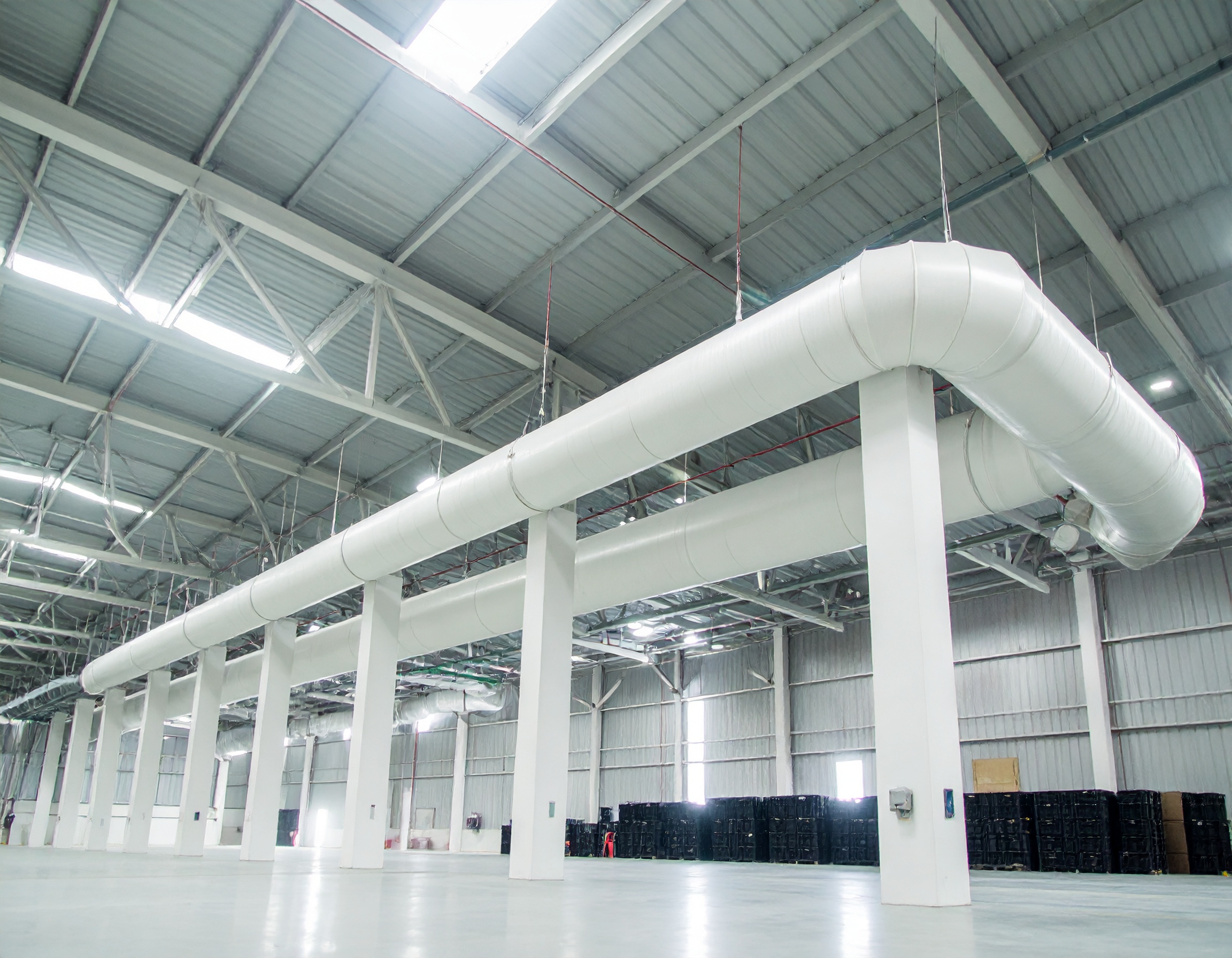 Duct pipes in heavy PVC-coated textile for ventilation - Cutting Edge ...